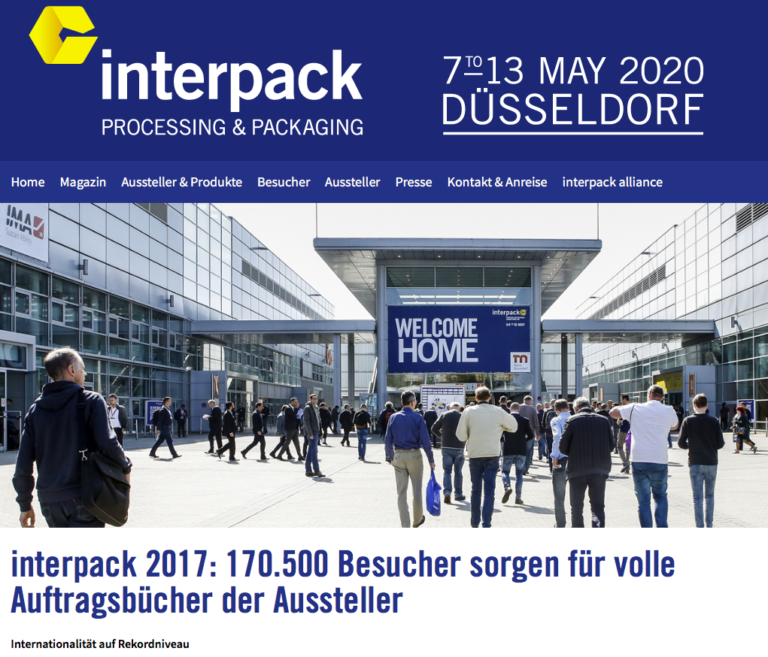Interpack 2017, Interview mit Fachzeitschrift PACK & LOG - Wepa Verpackungen GmbH